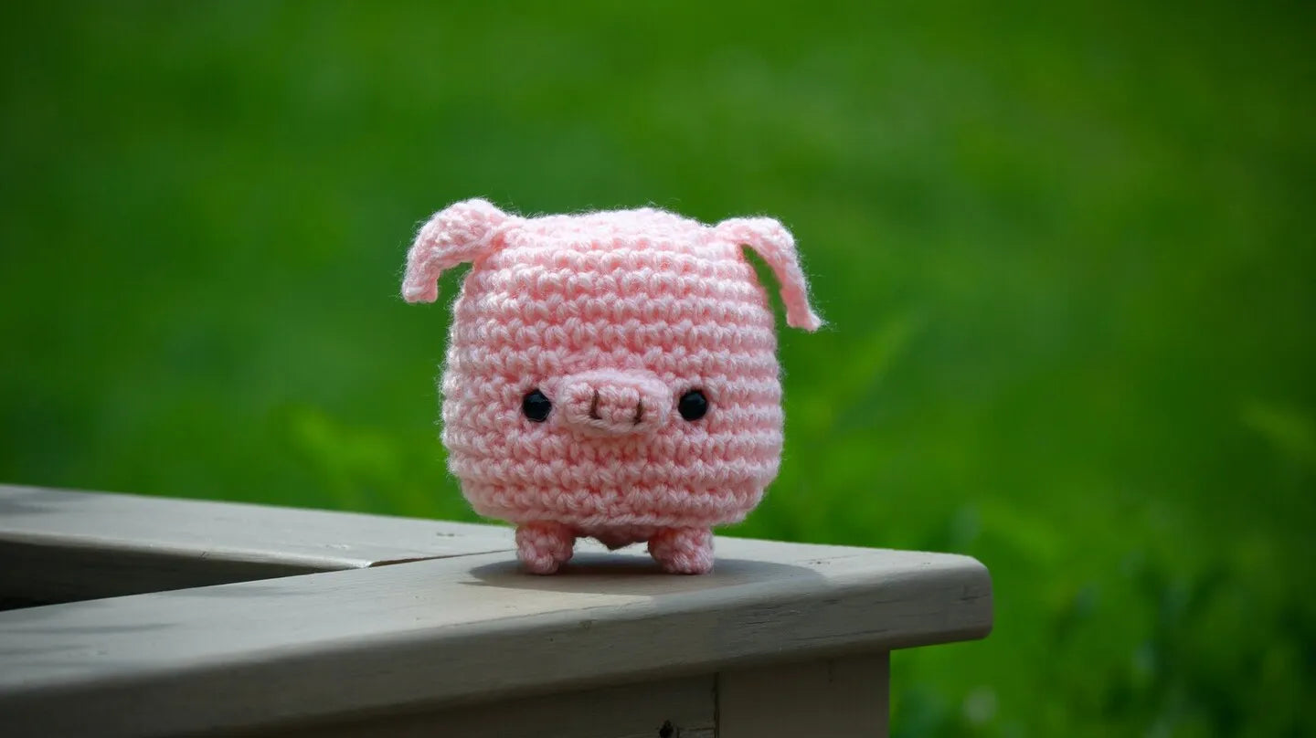 How to Crochet a Pig: Easy Guide for Adorable Amigurumi – HiCrochet