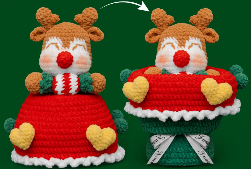 Erfahren Sie, wie man einen Elch häkelt: Schritt-für-Schritt-Anleitung ...