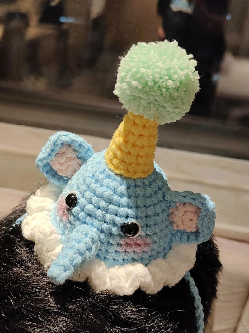 Dumbo Birthday Hat Crochet Diagram – HiCrochet
