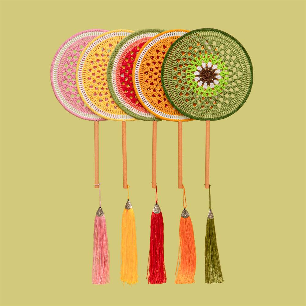 Round Shape Fan Crochet Accessory(5 Pieces) – HiCrochet