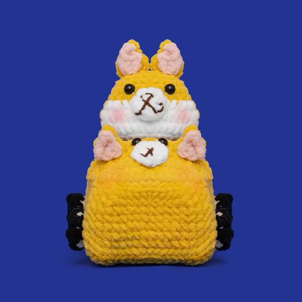 Corgi Racing Car Crochet Kit | Hicrochet's Adorable Creation – HiCrochet
