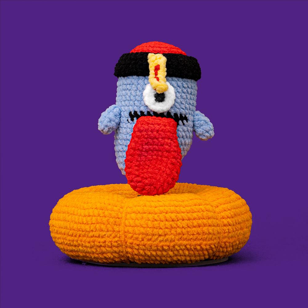 Halloween Zombie Pumpkin Crochet Kit (One-Eyed Model) – HiCrochet