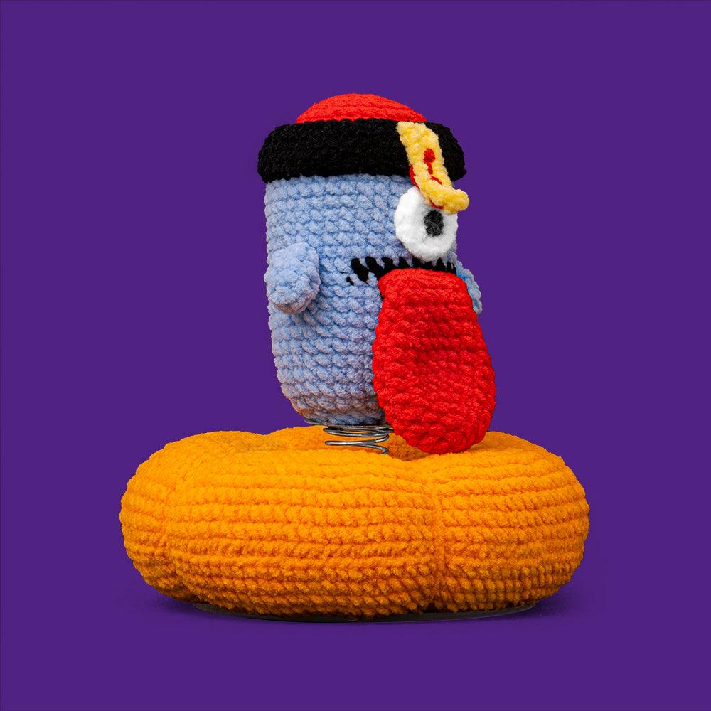 Halloween Zombie Pumpkin Crochet Kit (One-Eyed Model) – HiCrochet