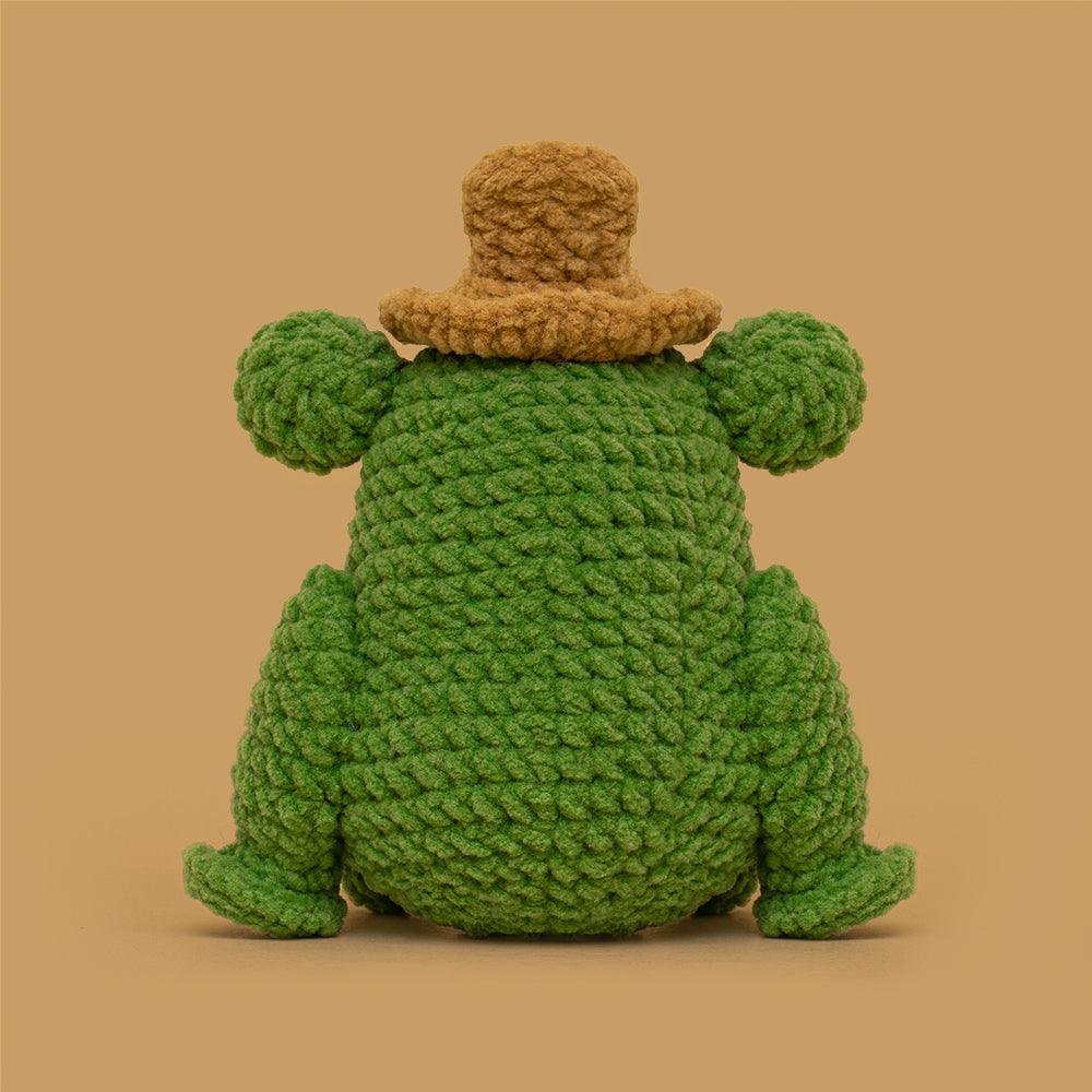 Tongue-Out Frog Crochet kit – HiCrochet