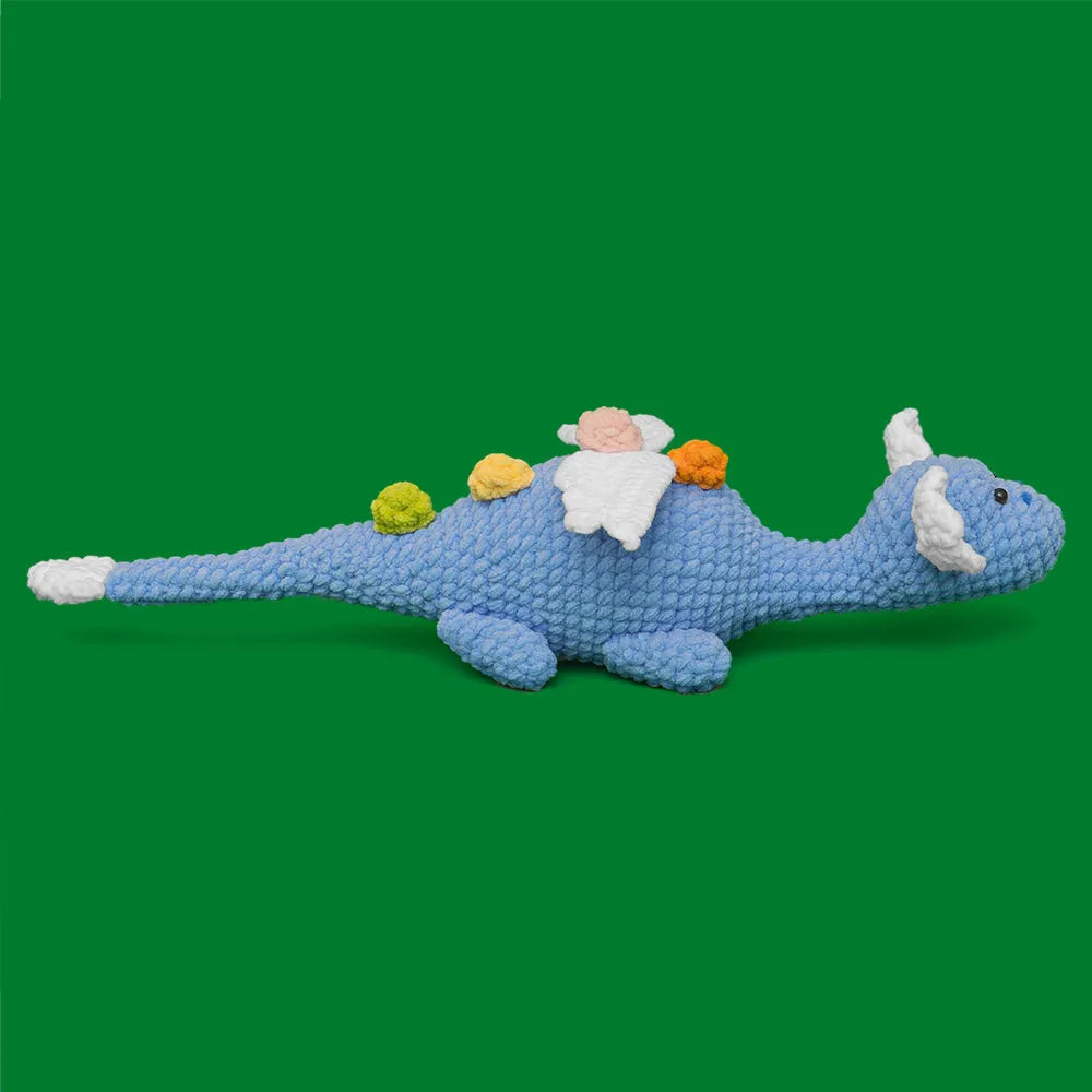 Angel Baby Dragon Cute Stuffed Animal Plush Toy Crochet Kit for ...