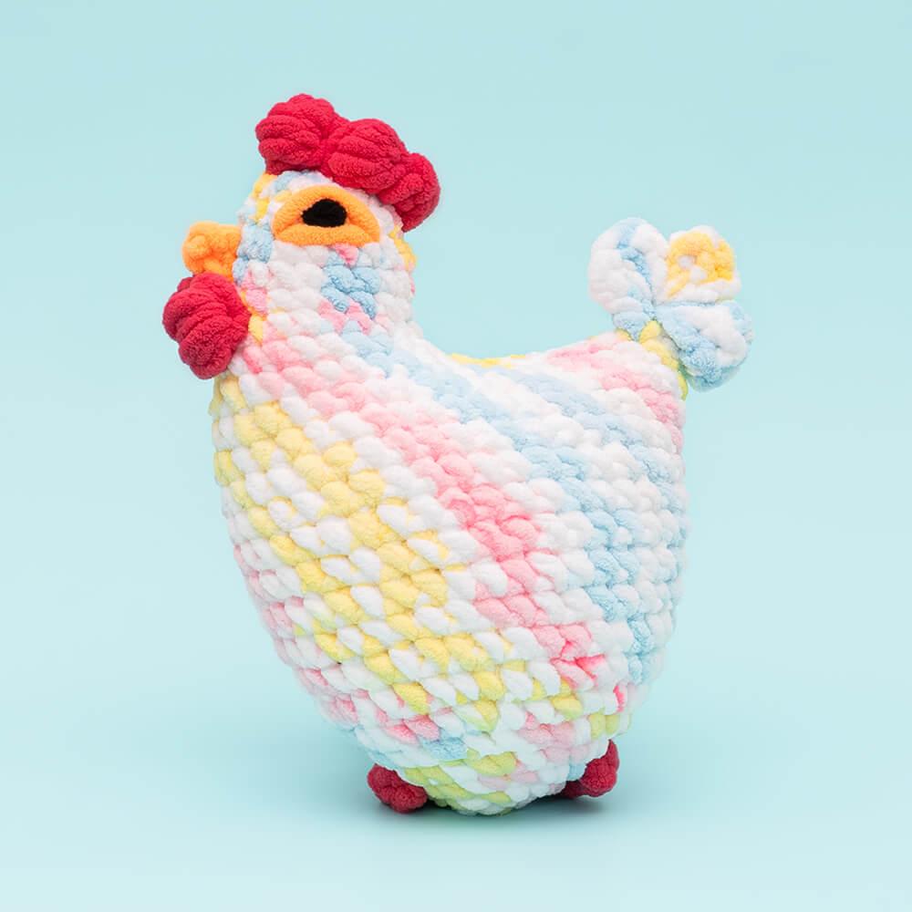 Crochet Chunky Chicken Chick Kit-Beginner – HiCrochet