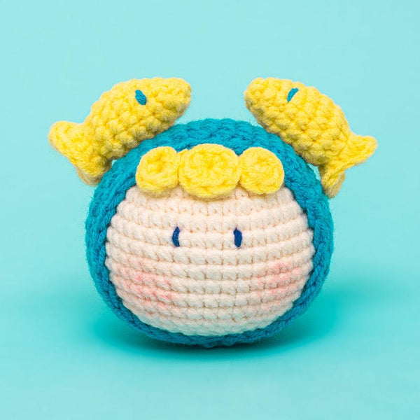 Twelve Zodiac Signs Pisces Crochet Kit for Beginners – HiCrochet