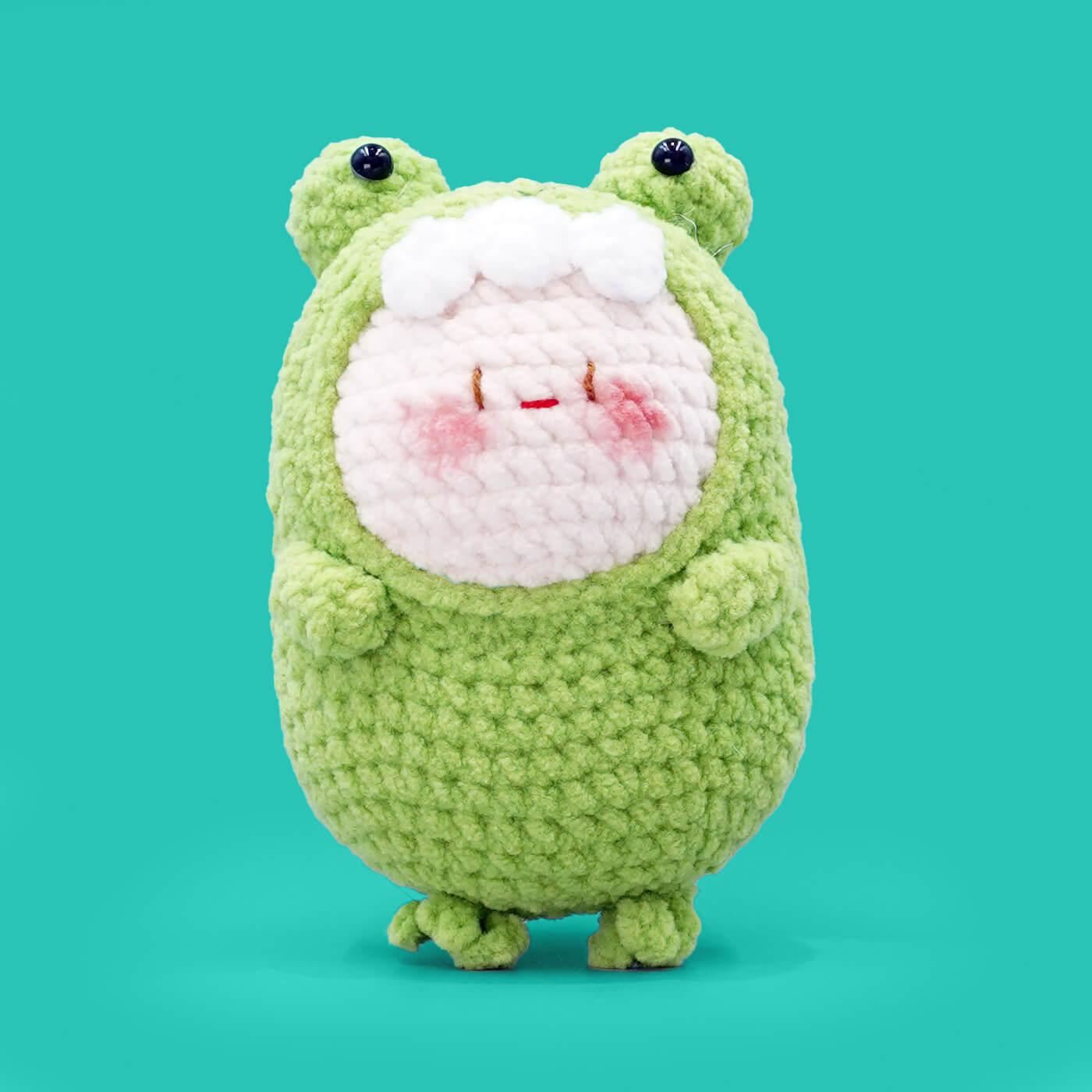 Best Crochet Frog Animal Kits for Beginners ~ Starter Learn to ...