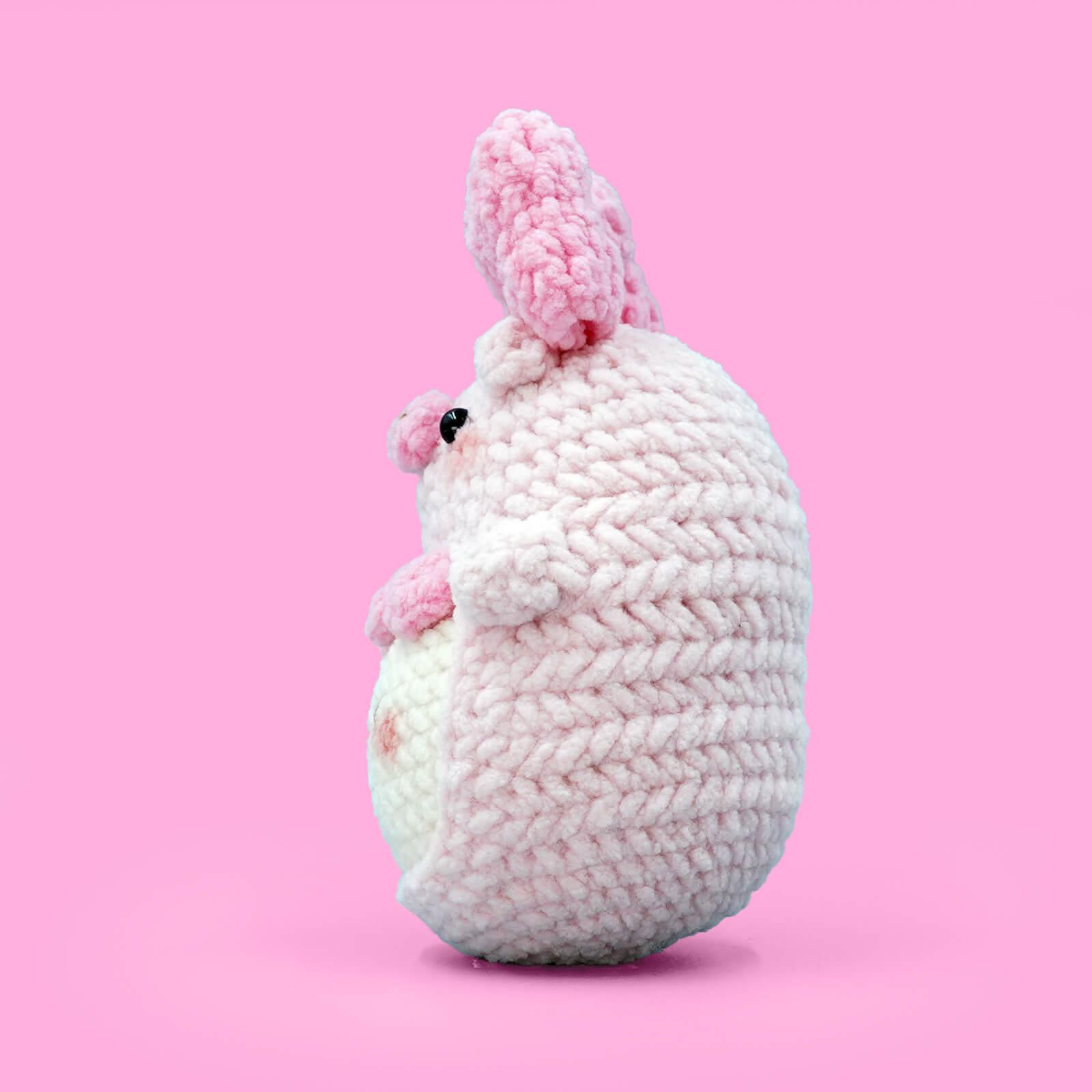 Best Beginner Crochet Kits Pig Animal with Cotton Yarn for Kids ~ DIY ...